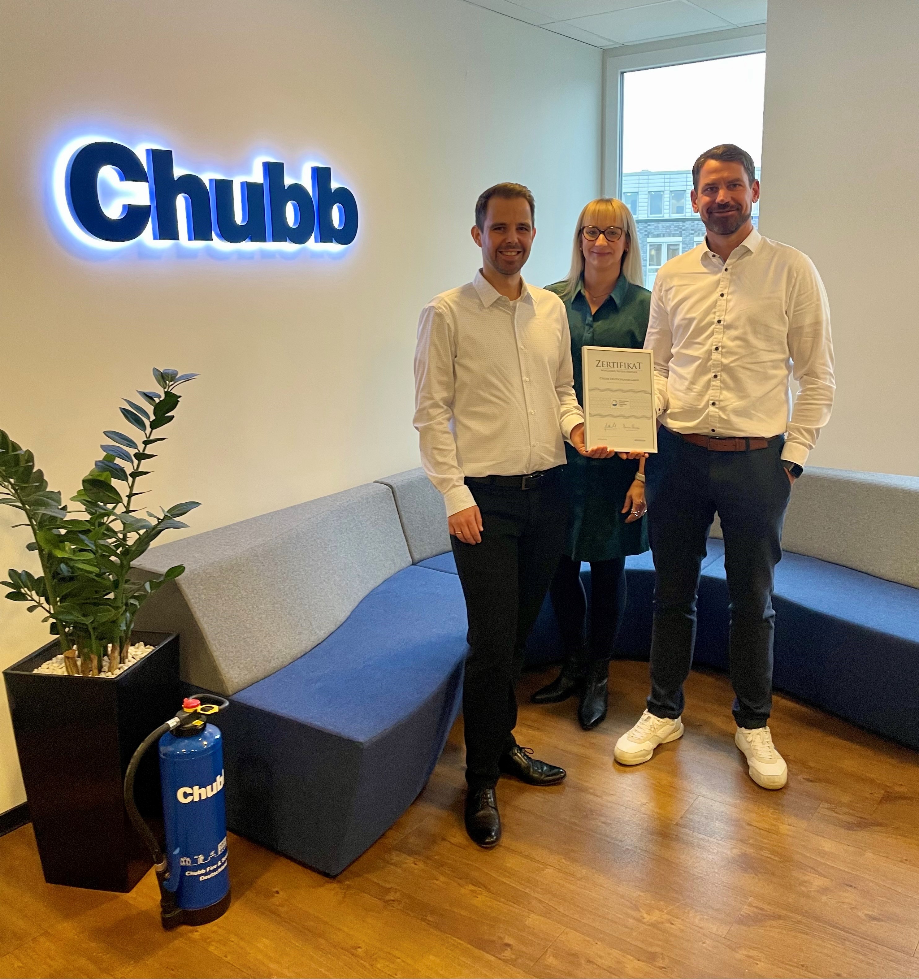 Chubb Deutschland besiegelt Partnerschaft mit Advancis